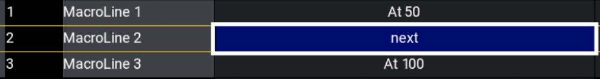 multiline macros – grandMA3 Training